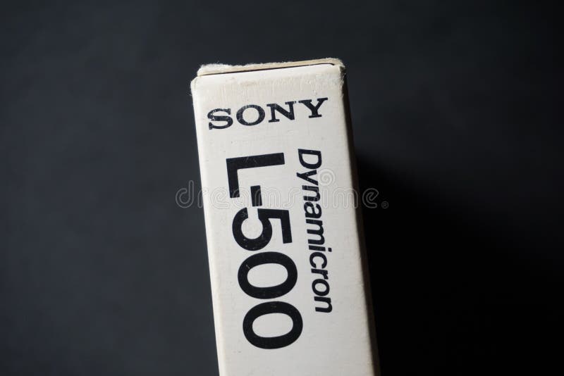 Sony L500 imagen de archivo editorial. Imagen de video - 160323259