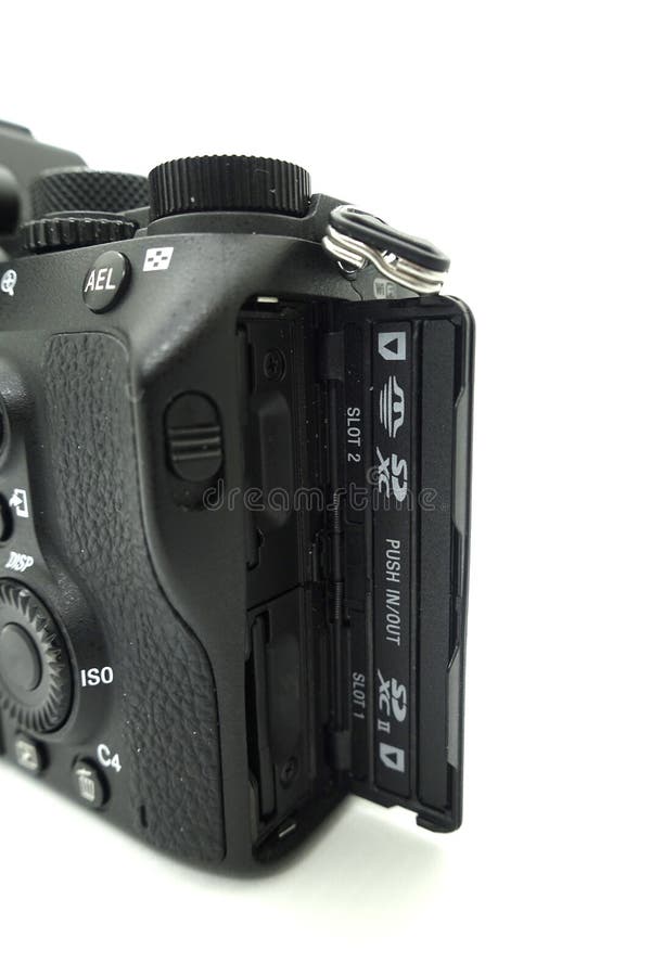 Sony A7 Mark Iii Against Isolated White Background Editorial ...