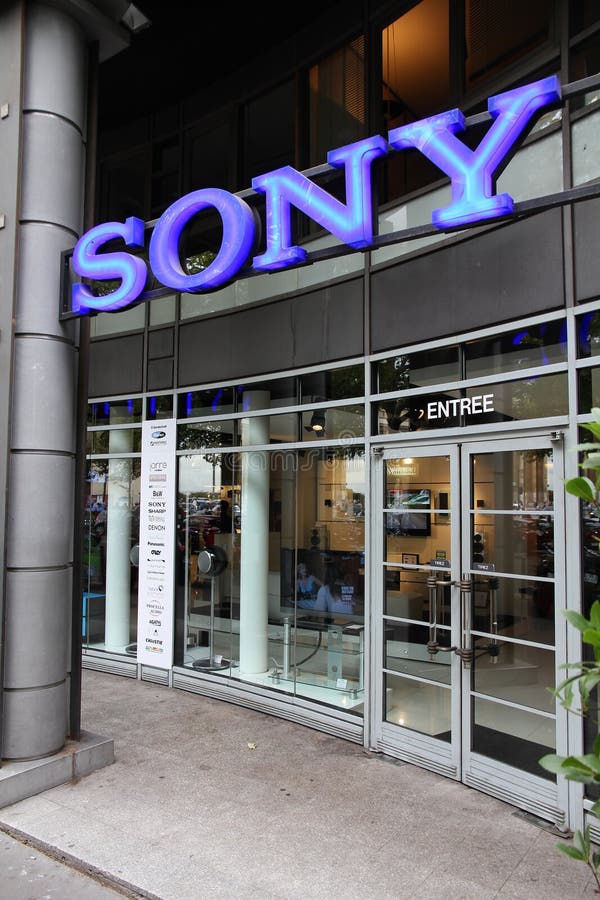 Sony store editorial image. Image of texas, sony, galleria - 43024395