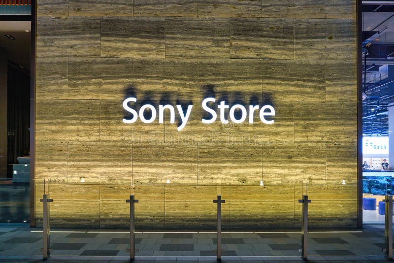 Sony store editorial photography. Image of retail, france - 20817637