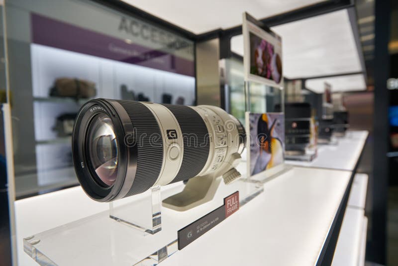 Sony Store in Singapore editorial photo. Image of sale - 294333211