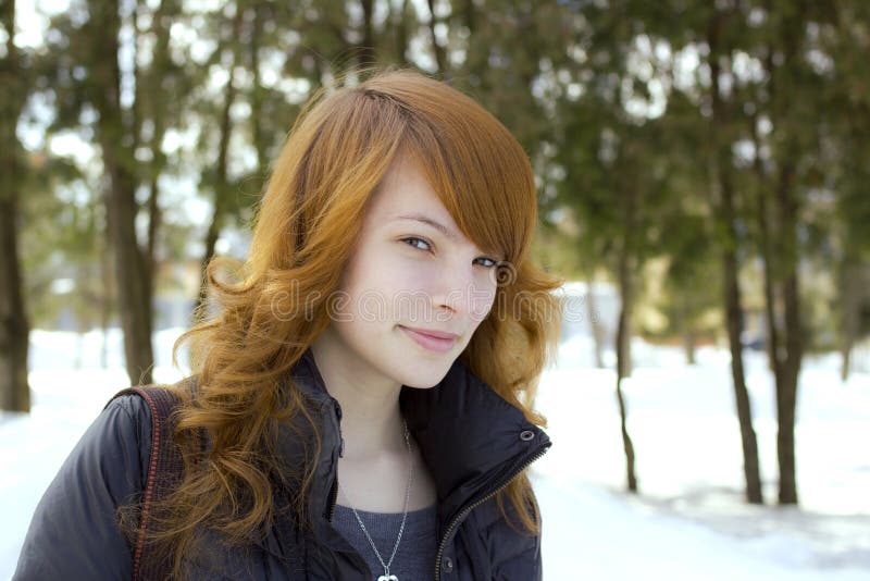 Soon spring stock image. Image of portrait, woman, carefree - 18811341