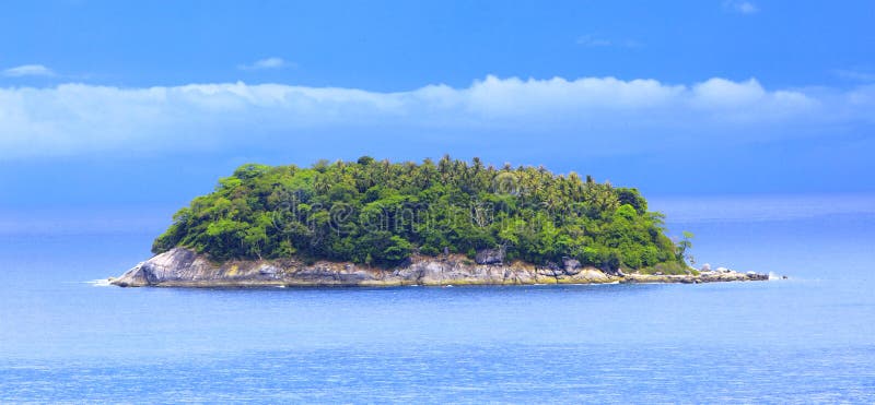 Soort op eiland stock afbeelding. Image of vlucht, stil - 14618309