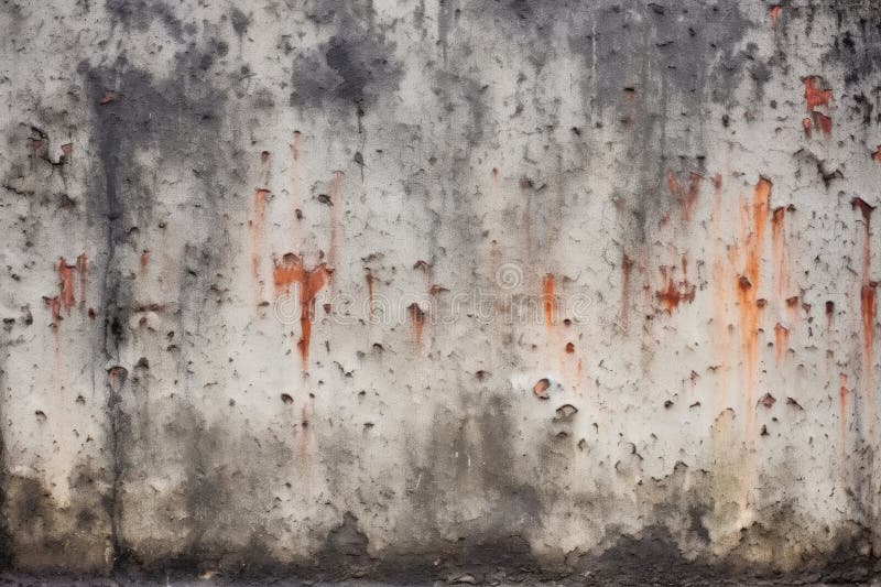 Soot Marks on the Wall from a Contained Fire Stock Illustration ...