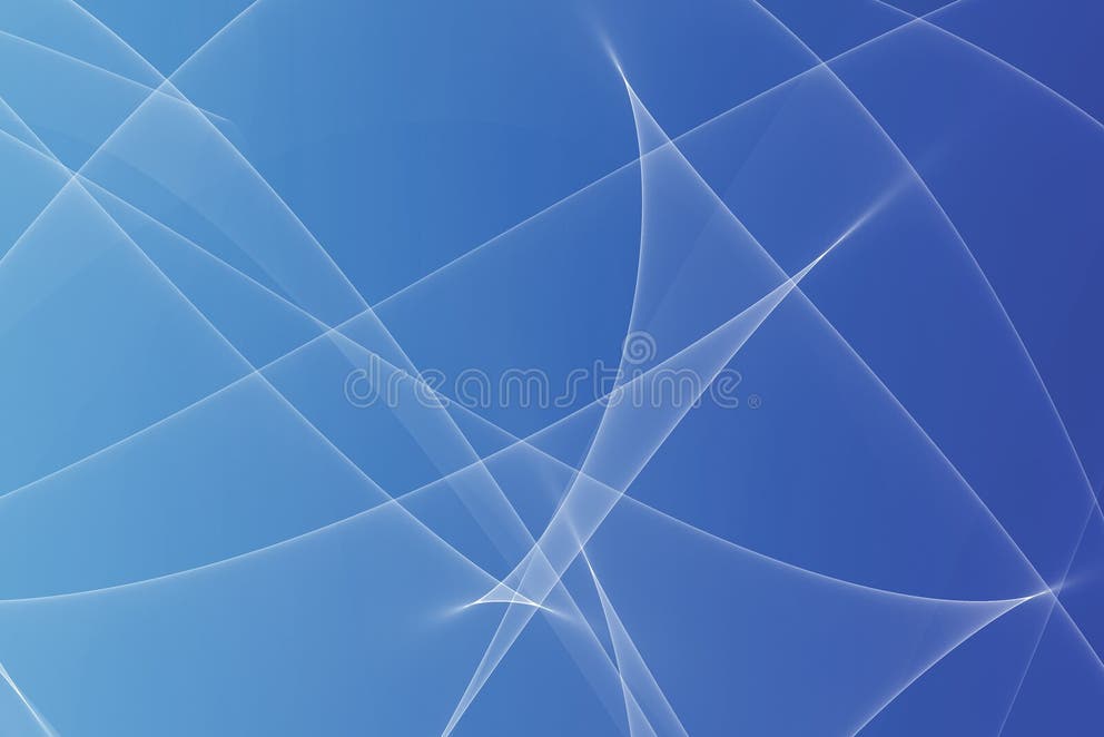 Soothing Abstract Glowing Lines Background Stock Illustration ...
