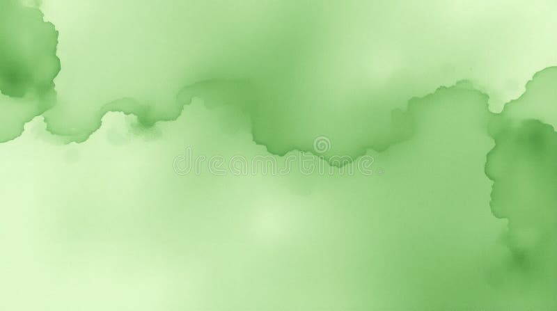 Soft Green Watercolor Texture Creates a Calming Background for Artistic ...