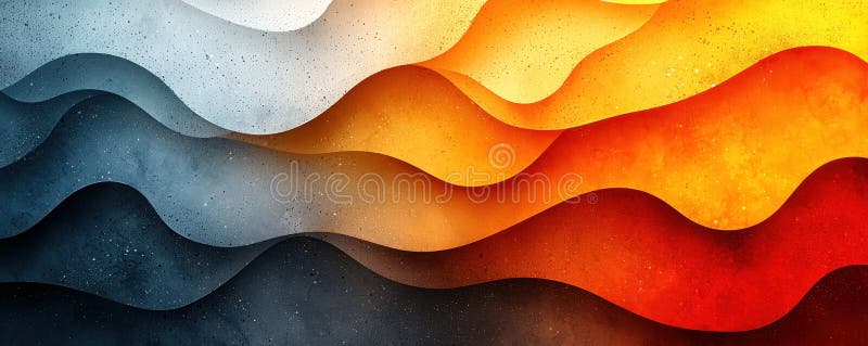 Soothing Gradient Wallpaper with Flowing Curves Stock Photo - Image of ...