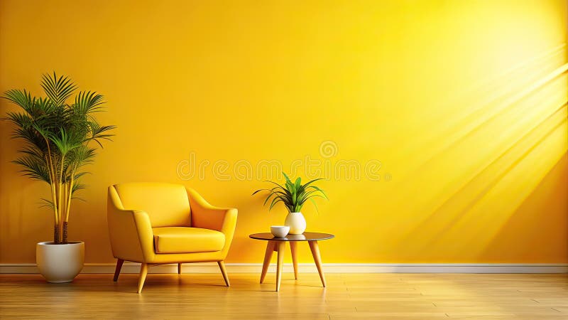 A Soothing Modern Yellow Gradient Background Versatile Design Element ...