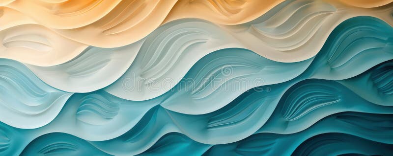 A Soothing Pattern of Overlapping Circles and Waves, Reminiscent of ...