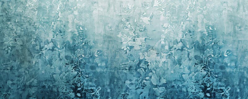 A Soothing Patterned Blue Paper Backdrop, Adorned with Calming Designs ...