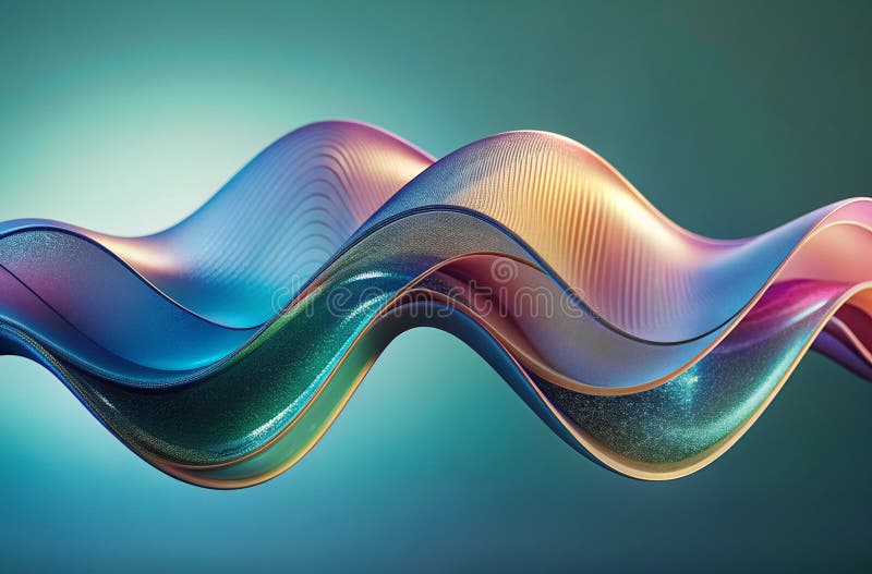 Soothing Wave Mesh Patterns, Gradient Backgrounds, Generative Ai Stock ...