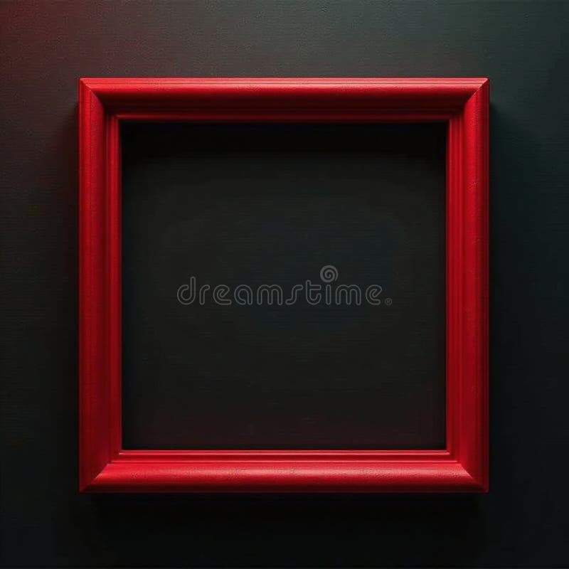 Sooty Black Wallpaper Backdrop, Bold Ruby Red Frame , Backdrop, Still ...