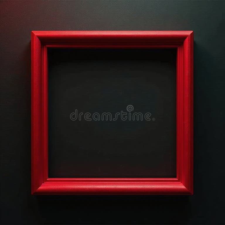 Sooty Black Wallpaper Backdrop, Bold Ruby Red Frame , Backdrop, Still ...