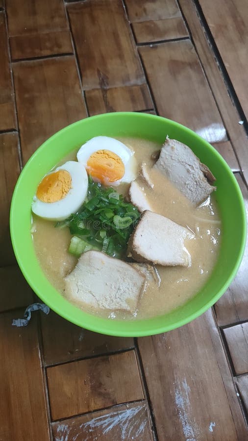 Sopa De Ramen De Tenkaippin Casera Foto de archivo - Imagen de casero ...