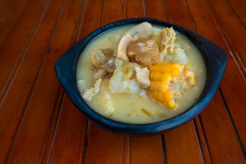 Sopa De Tripe Comida Colombiana Tradicional Foto de archivo - Imagen de ...