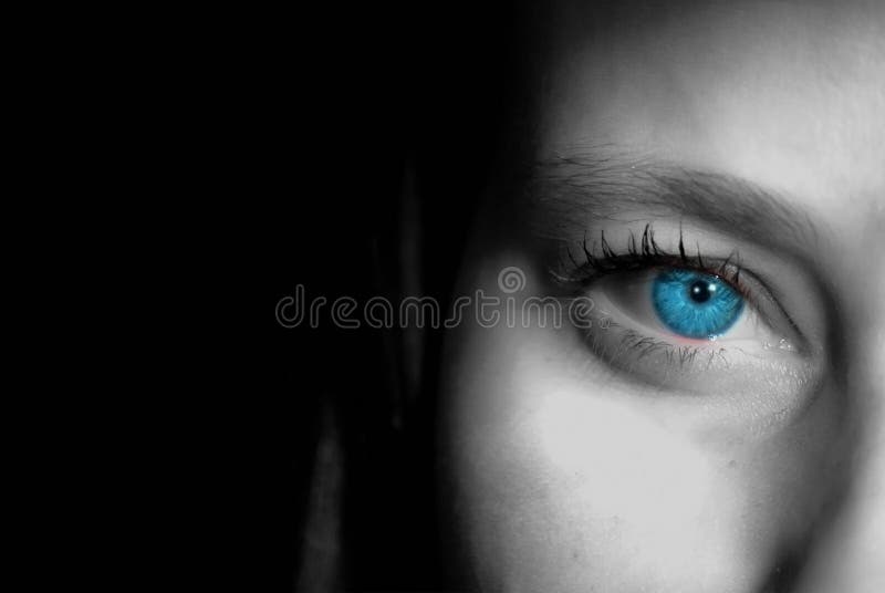 Cold feel stock photo. Image of girl, placid, cold, eerie - 1540048
