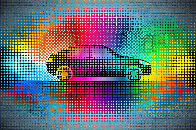 Sophisticated Abstract Halftone Patterns a Striking Visual Collection ...