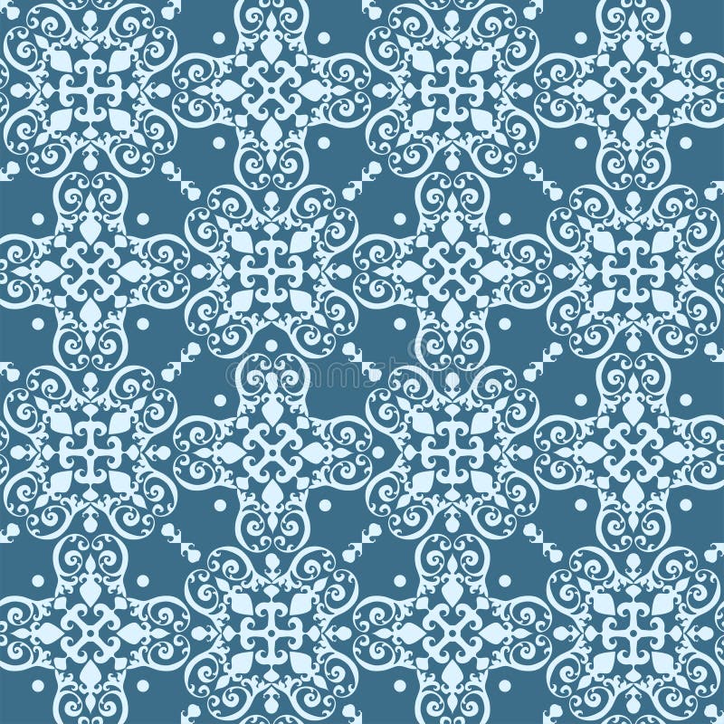 Sophisticated Arabesque Wallpaper Background Pattern Seamless Stock ...