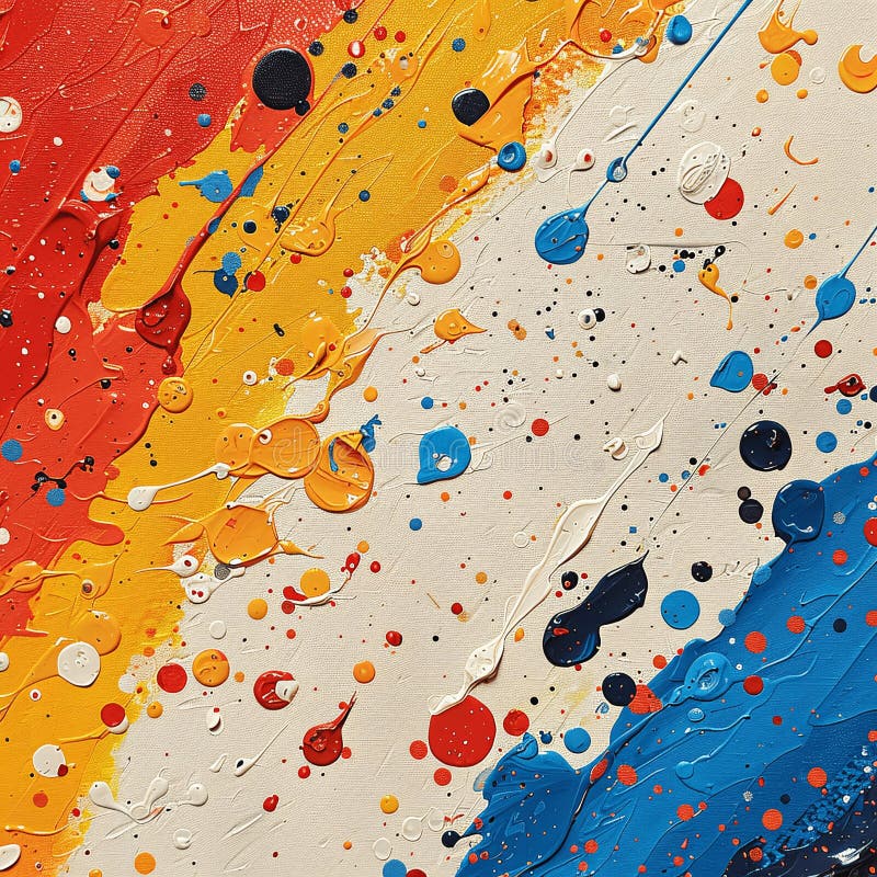 Sophisticated Backdrop: Bold Splashes Meet Gentle Tones. Stock ...