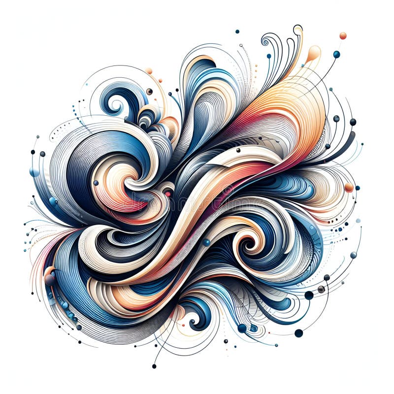 Subtle Elegance: Background with Watermark Design Stock Illustration ...