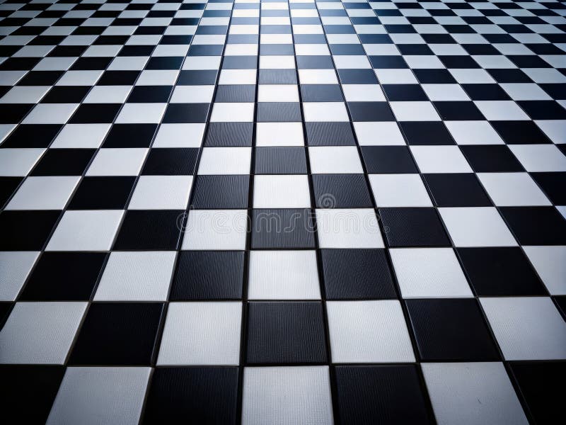 Classic Black and White Checkerboard Pattern: Versatile Design Element ...