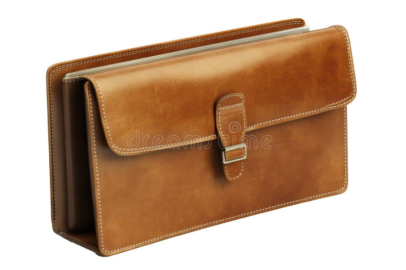 Elegant Brown Leather Handbag with a Secure Closure for Stylish Outings ...