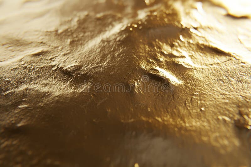 A Sophisticated Brushed Gold Texture Background with a Polished ...