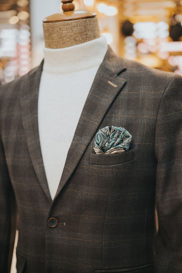 Sophisticated Classy Formal Suit on a Mannequin on the Display Stock ...