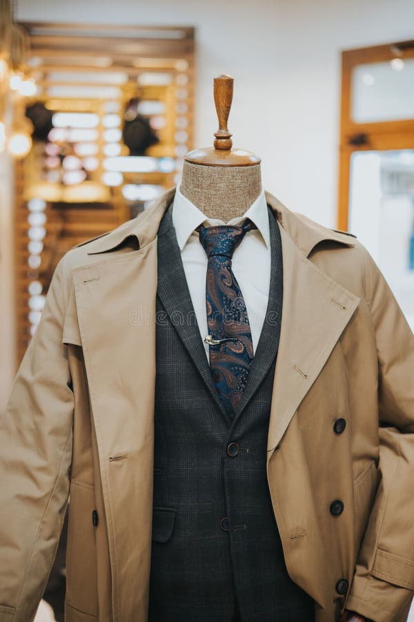 Sophisticated Classy Formal Suit on a Mannequin on the Display Stock ...