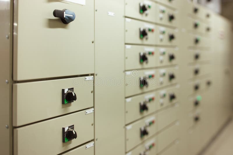 Sophisticated Electrical Switch Gear Stock Photo - Image of cable ...