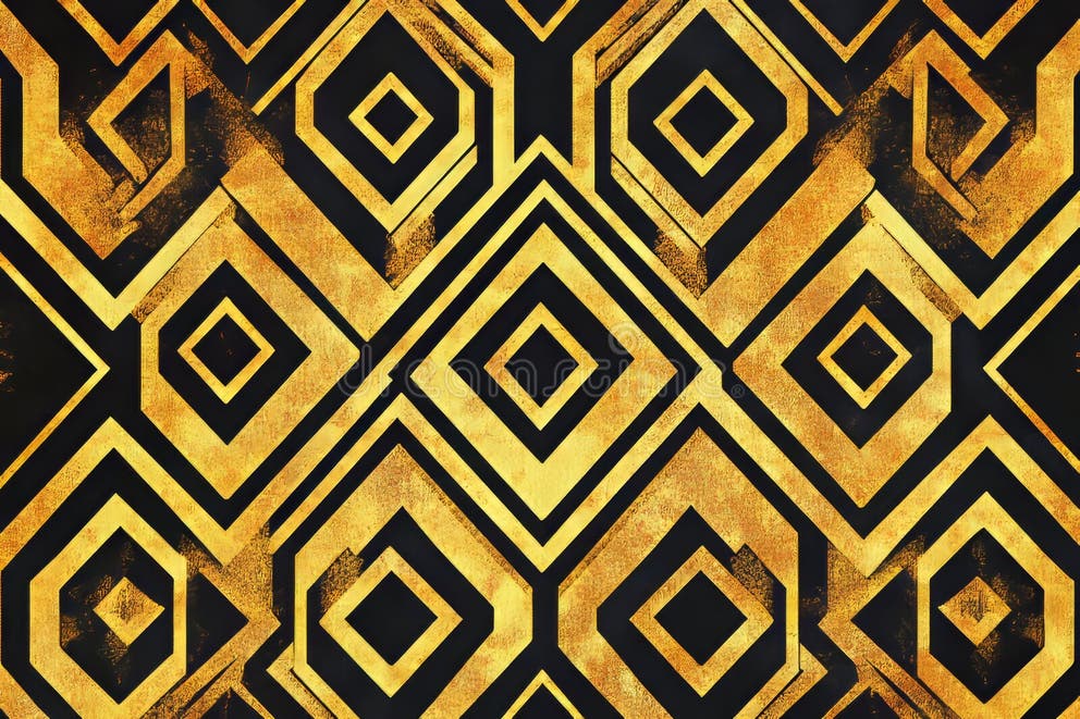 A Sophisticated Geometric Pattern with Interlocking Diamonds and ...