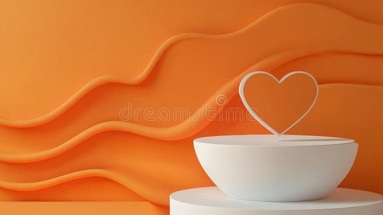 A Sophisticated Gradient Sunset Background in Orange and Pink, with ...