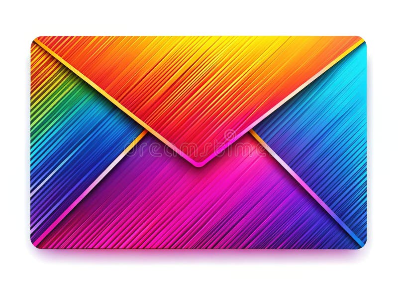 Elegant Line Art Envelope Profile Information Graphic a Minimalist ...