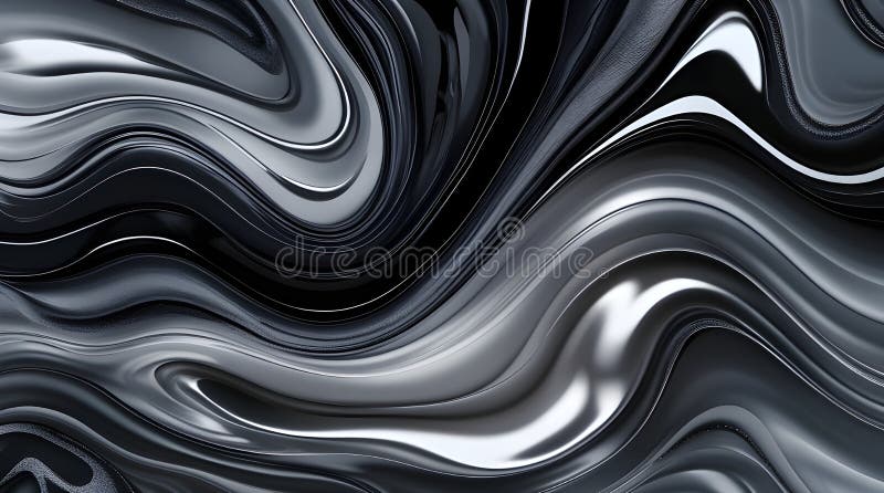 Sophisticated Monochrome Liquid Swirls Stock Photos - Free & Royalty ...
