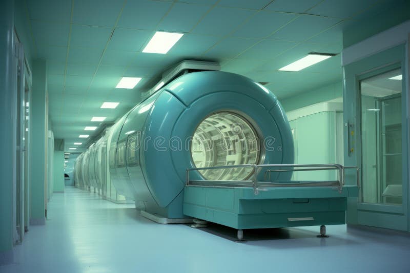 Sophisticated Mri Medical Machine. Generate Ai Stock Illustration ...