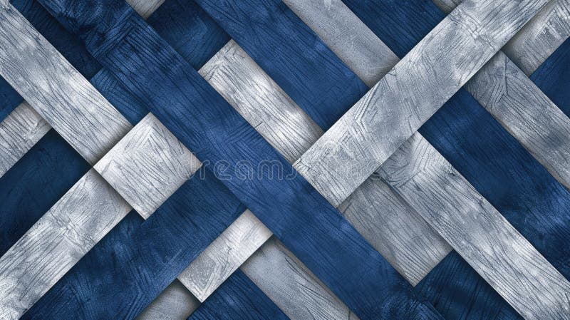 Sophisticated Navy Blue and Silver Abstract Pattern, Basic Geometric ...