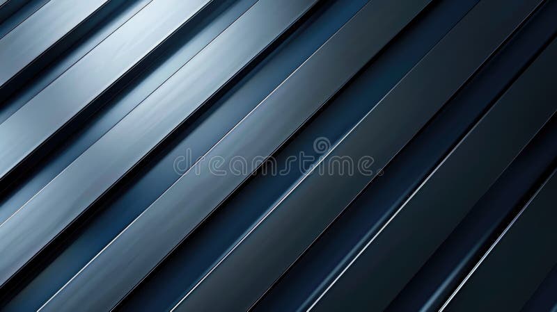 Sophisticated Navy Blue and Silver Abstract Pattern, Thin Diagonal ...