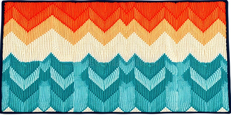 Elevate Your Space with a Neutral Herringbone Rug Featuring Bold ...