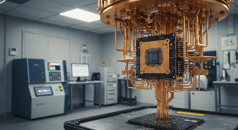 Quantum Processing Unit Stock Illustrations – 1,315 Quantum Processing ...