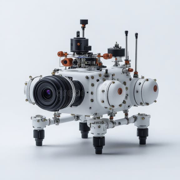 Robot Camera Rig Designed for Underwater Exploration and Photography in ...