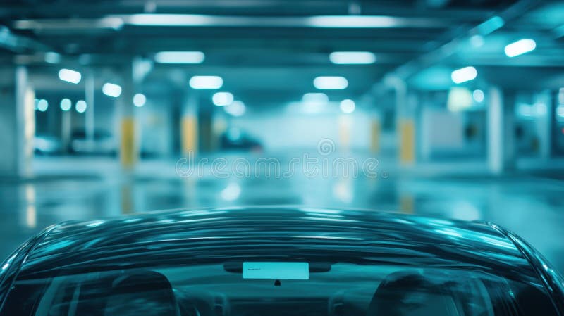 Sophisticated Security System Sticker Car Windshield Modern Underground ...