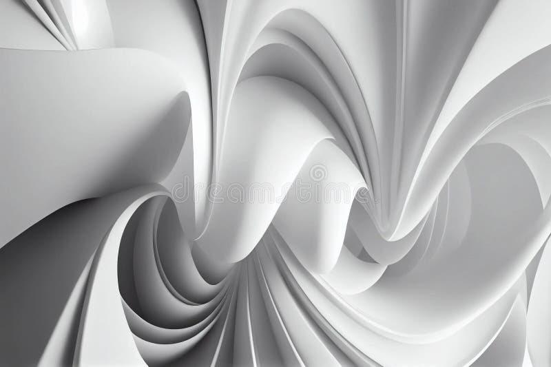 Sophisticated and Serene White Background with Subtle Smooth Lines ...