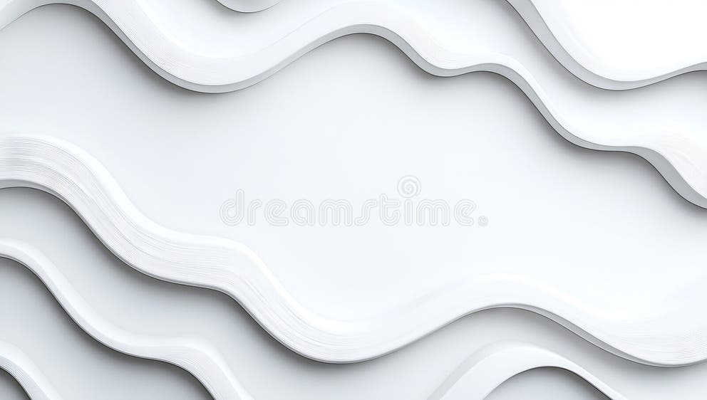 A Sophisticated and Sleek White Wave Texture Pattern Background ...