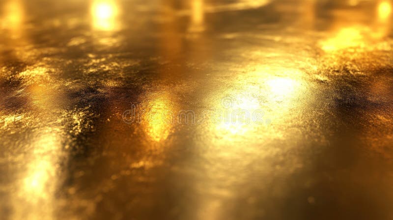 A Sophisticated and Timeless Brushed Gold Surface, Featuring Refined ...