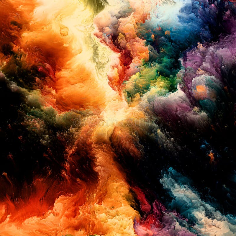 Sophistication of Vibrant Textures Stock Illustration - Illustration of ...