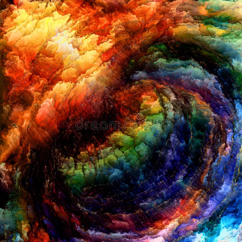 Sophistication of Vibrant Textures Stock Illustration - Illustration of ...