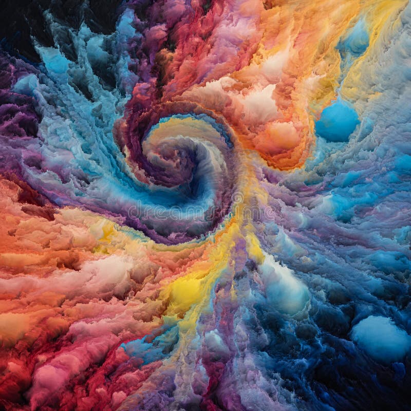 Sophistication of Vibrant Textures Stock Illustration - Illustration of ...