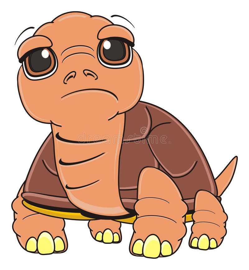 Tortuga Triste Ilustraciones Stock, Vectores, Y Clipart – (280 ...