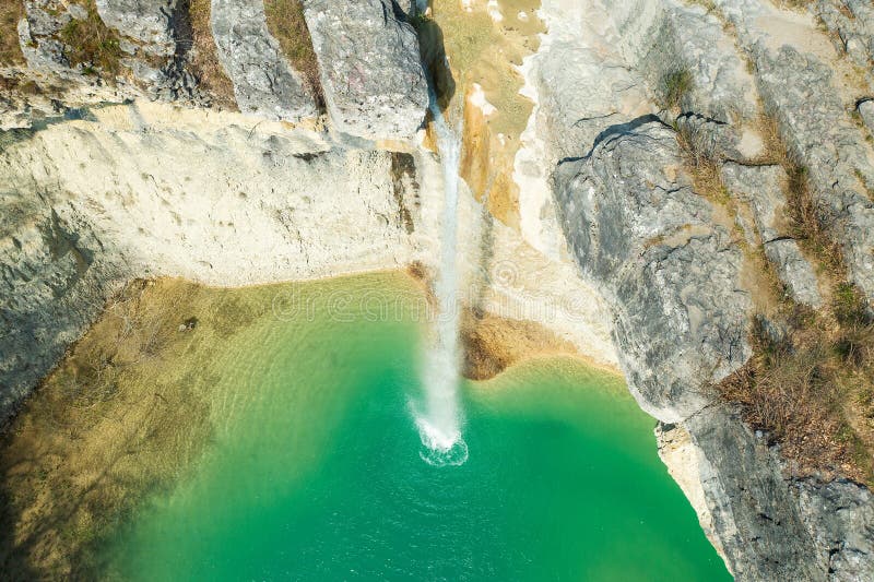 Sopot Waterfall Near Buzet in Istra Stock Photo - Image of scenery ...
