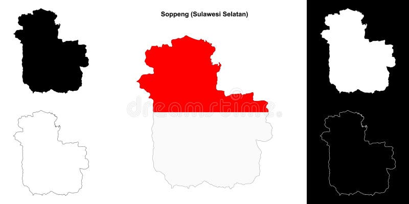 Soppeng Outline Stock Illustrations – 1 Soppeng Outline Stock ...